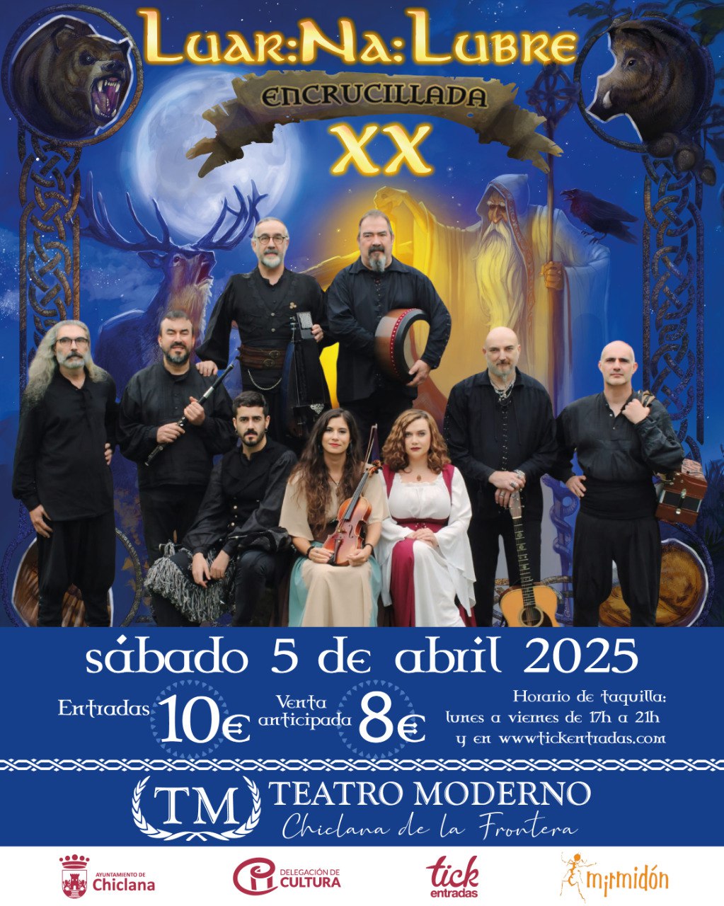 El grupo gallego de folk Luar Na Lubre celebra sus 40 años de ...