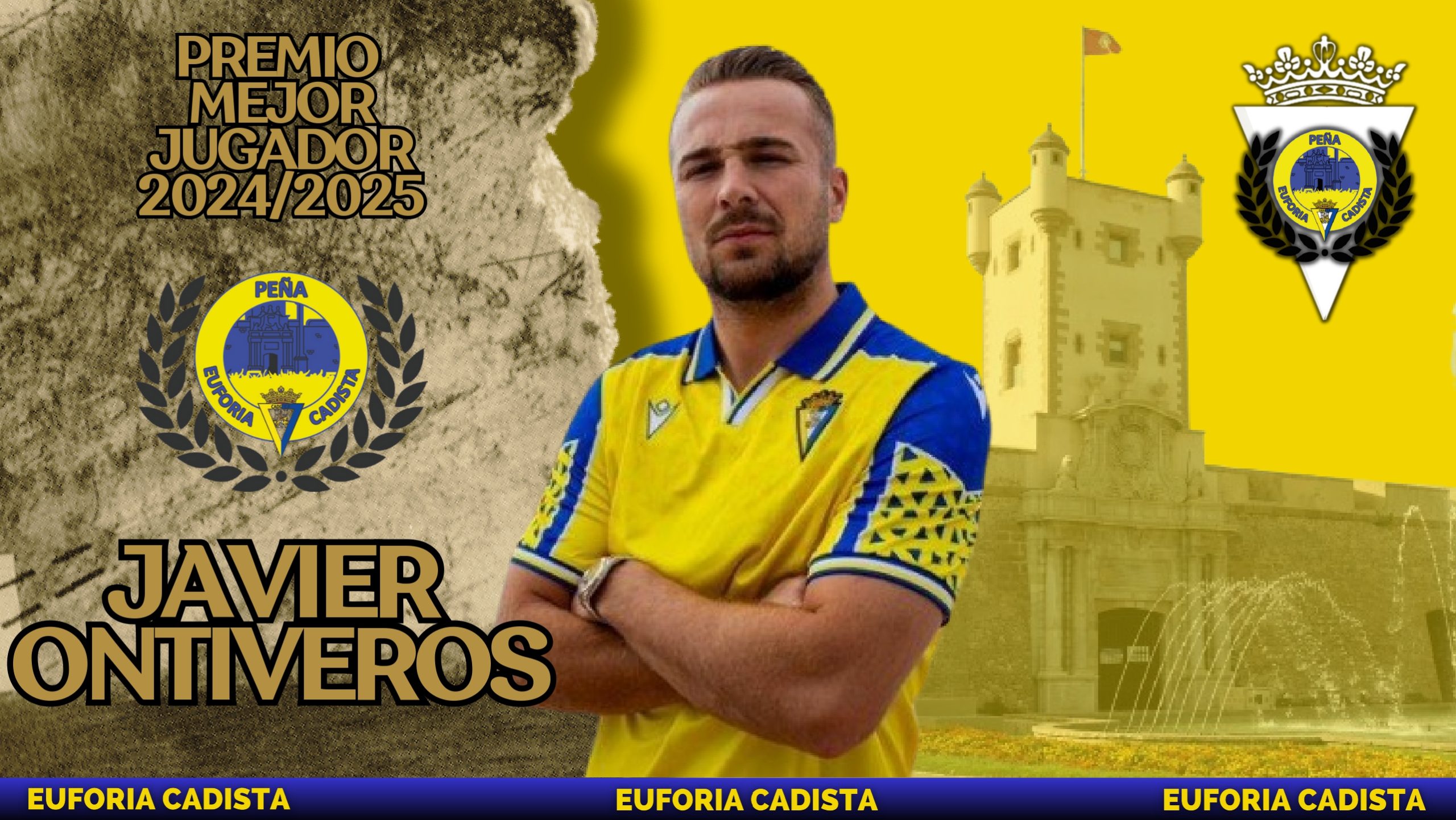 La Peña Euforia Cadista premia a Salvador Chirino y Javier Ontiveros en ...
