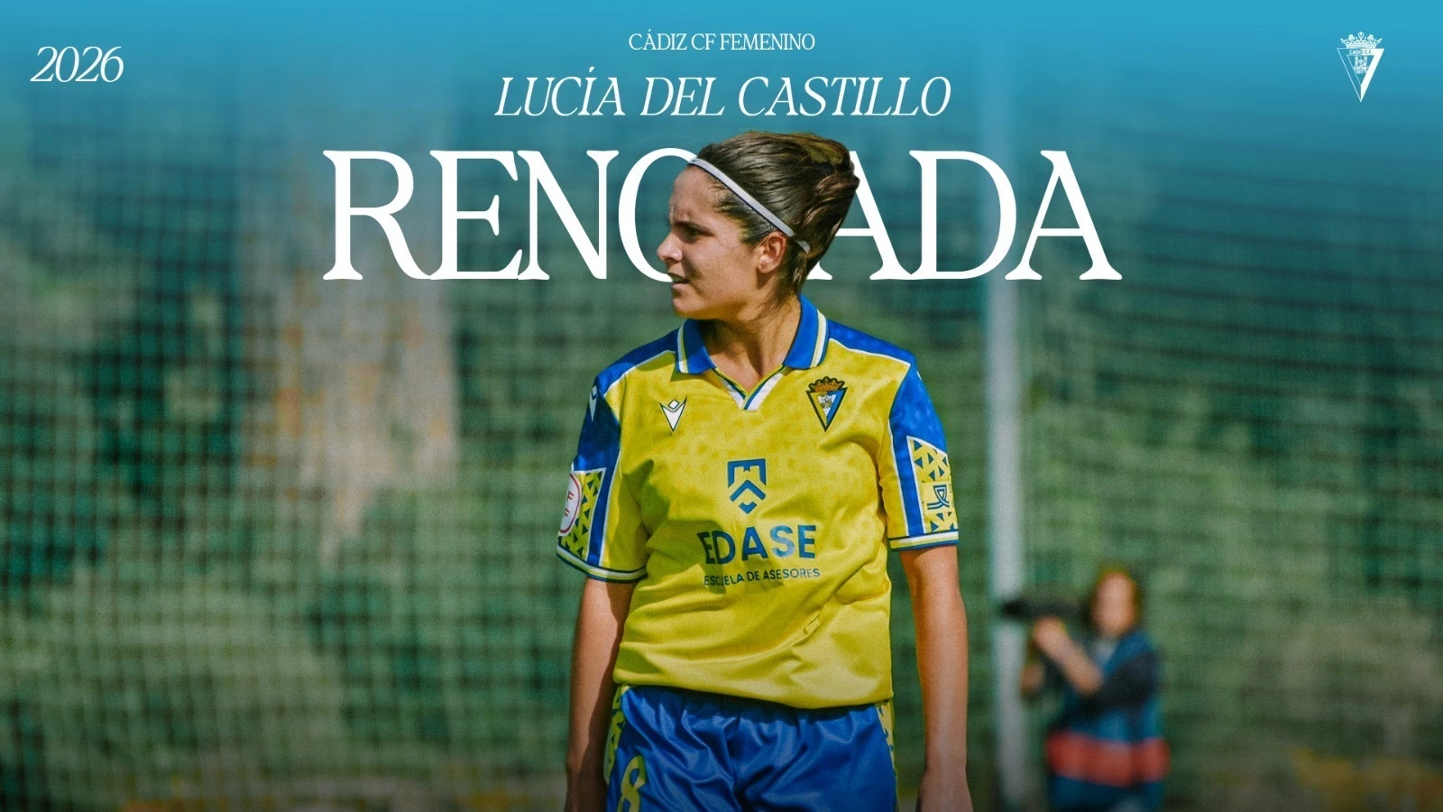 Lucía del Castillo renueva con el Cádiz CF Femenino para la temporada ...