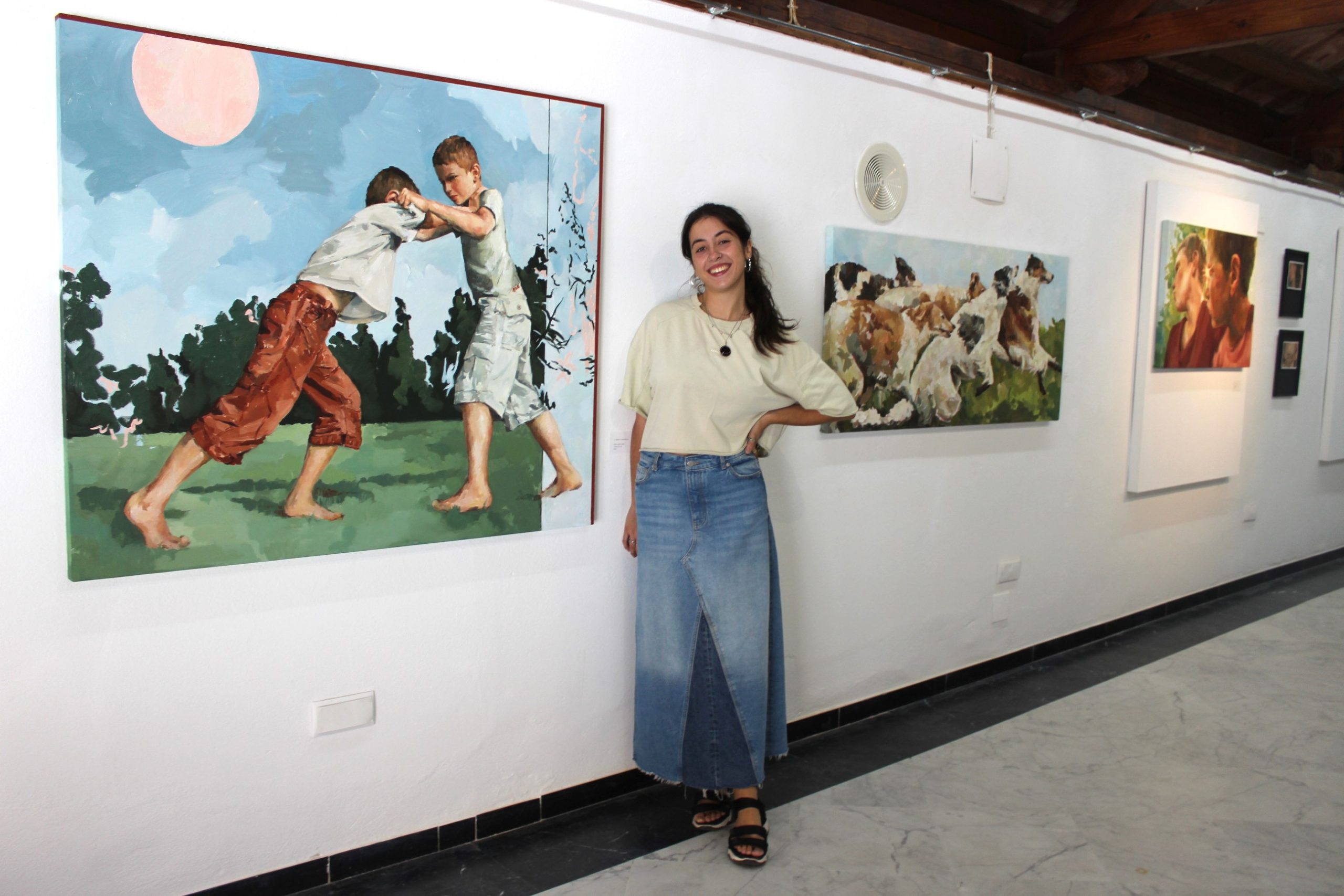 La exposición ‘duerme, duerme la niña loba’ de Ángela Rodríguez se ...
