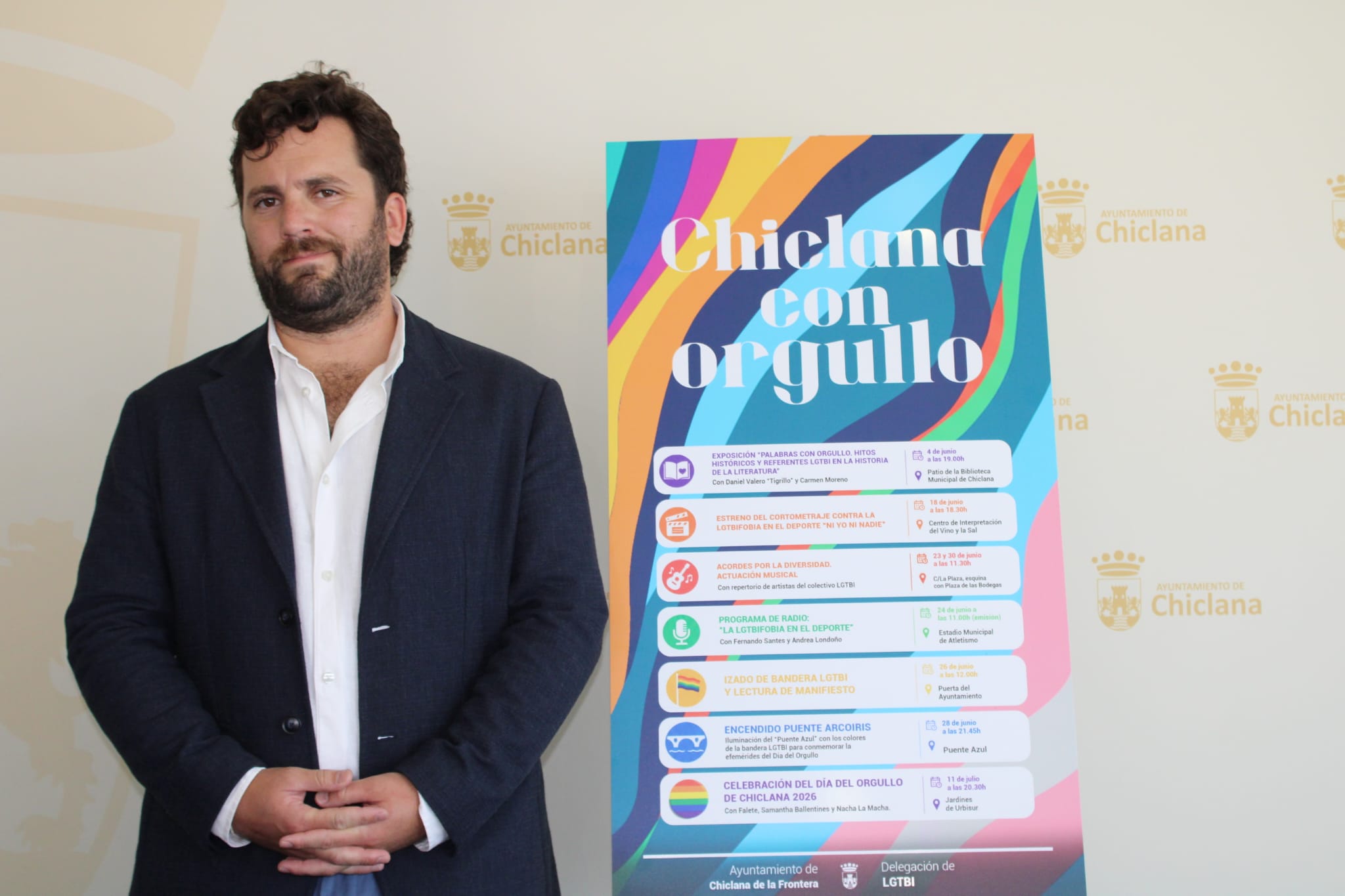 Chiclana con Orgullo 2026 arranca el 4 de junio con un mes de ...